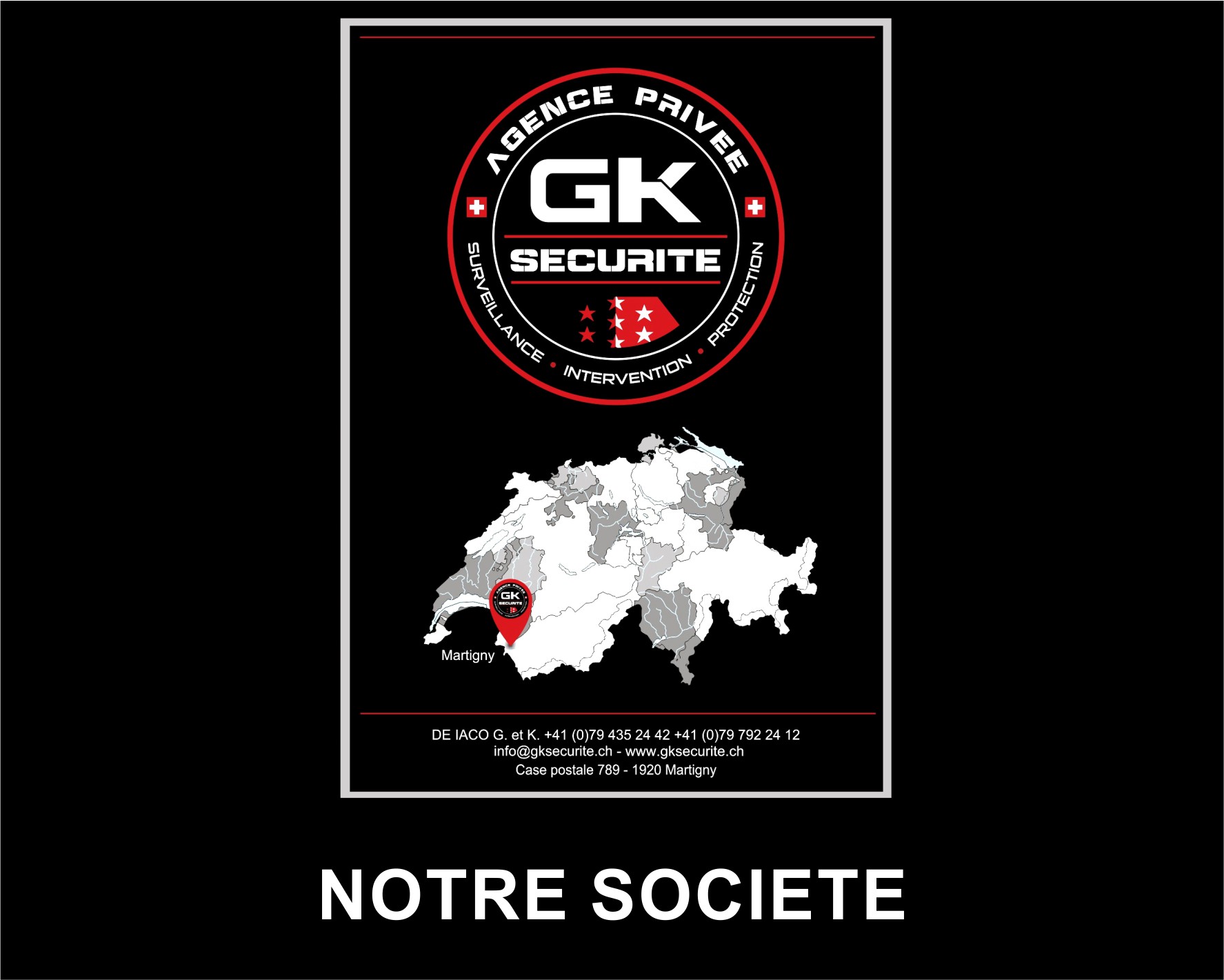 GK Sécurité | Société valaisanne